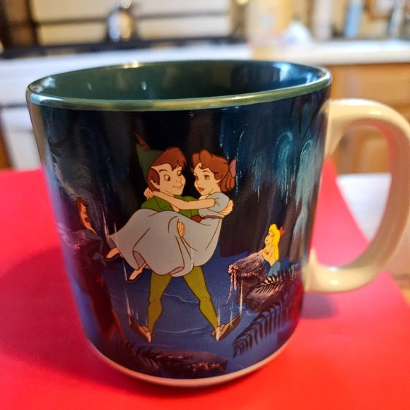 Disney | Dining | Disney Peter Pan Collectable Movie Mug Wpeter Pan ...